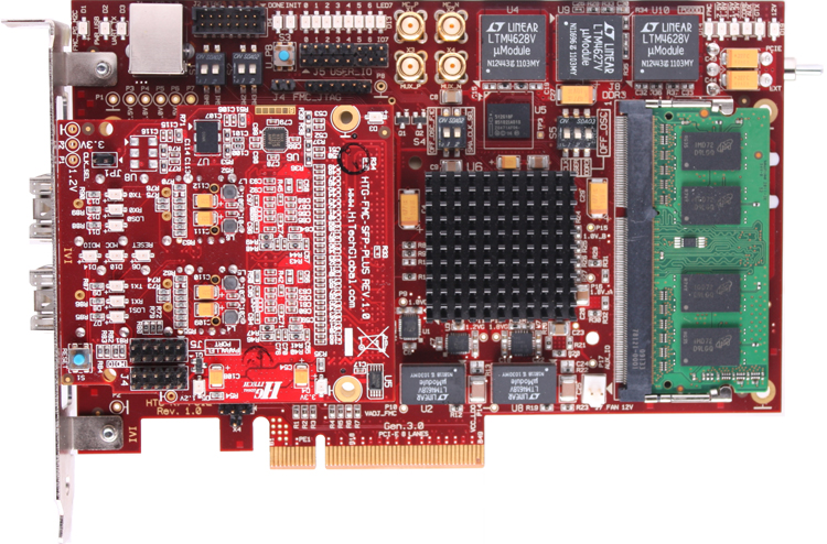Xilinx Kintex-7 PCI Express Gen2 / Gen3 Board